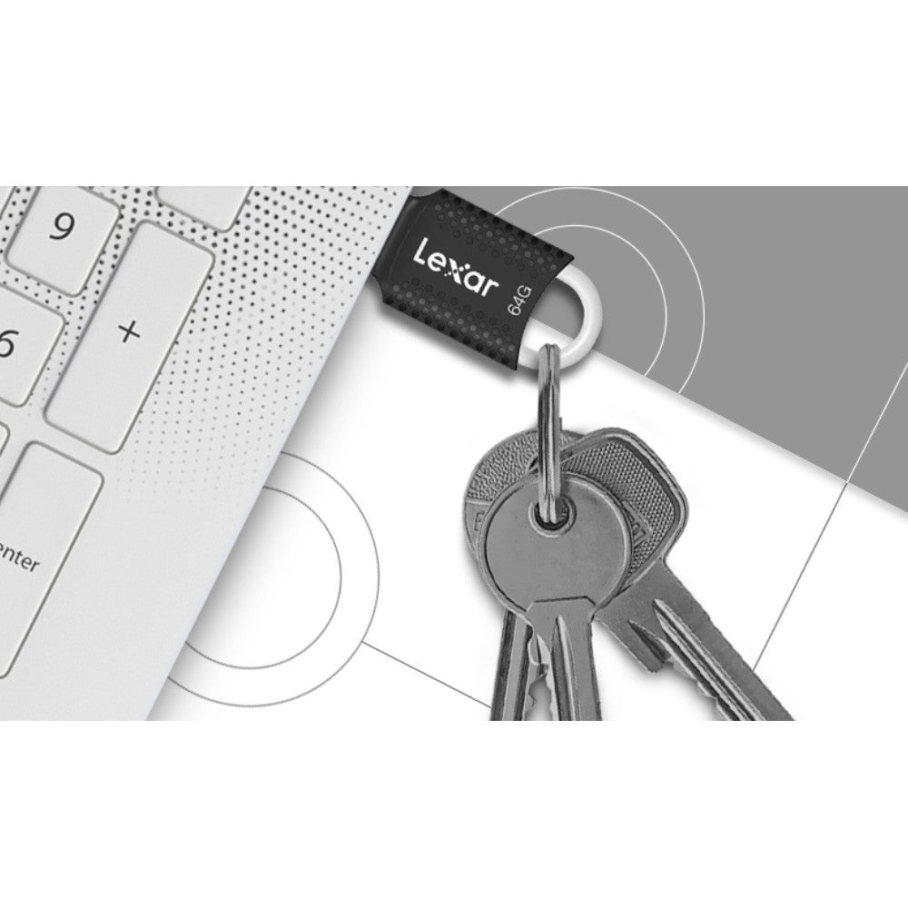 Lexar 32GB Jumpdrive V40 USB 2.0 Flash Drive, LJDV40-32GB – WyzeTech Trading